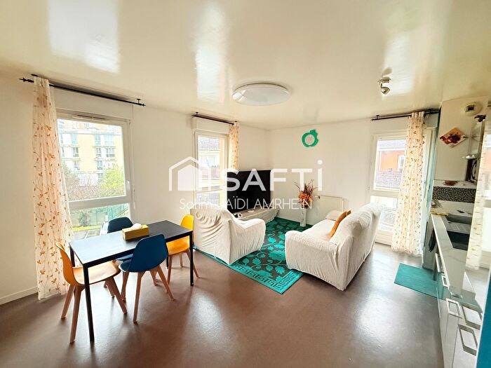 Appartement à vendre - Villiers-sur-Marne, Les Portes de Villiers - 3 pièces - 2 chambres