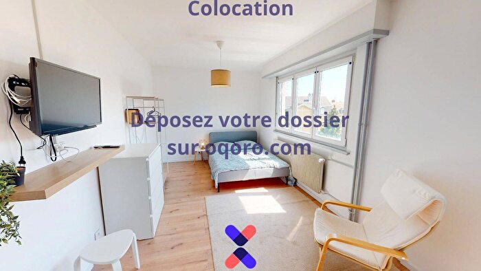 Appartement à louer - Briand Franklin Nord, Mulhouse - 5 pièces - 4 chambres