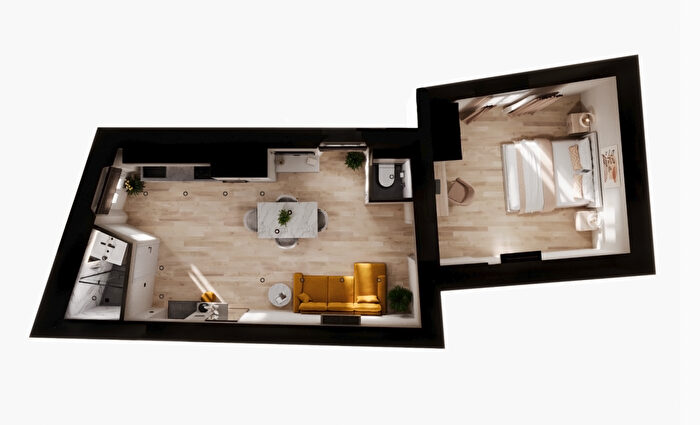 Appartement à vendre - Château-Arnoux-Saint-Auban - 2 pièces - 1 chambre