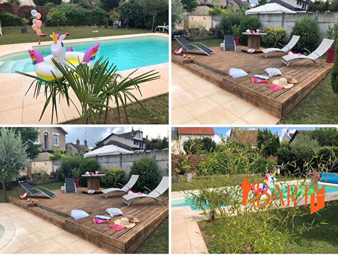 Maison à vendre - Bourges, Aéroport, Vauvert, Pierrelay, Pissevieille - 6 pièces - 4 chambres