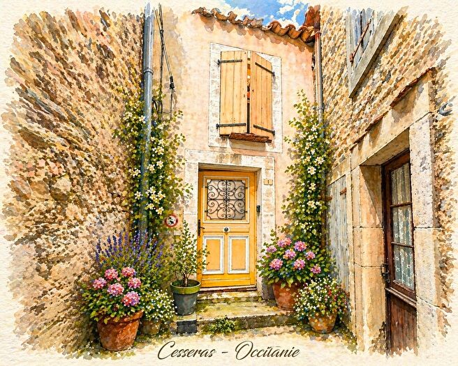 Maison à vendre - Cesseras - 4 pièces - 2 chambres