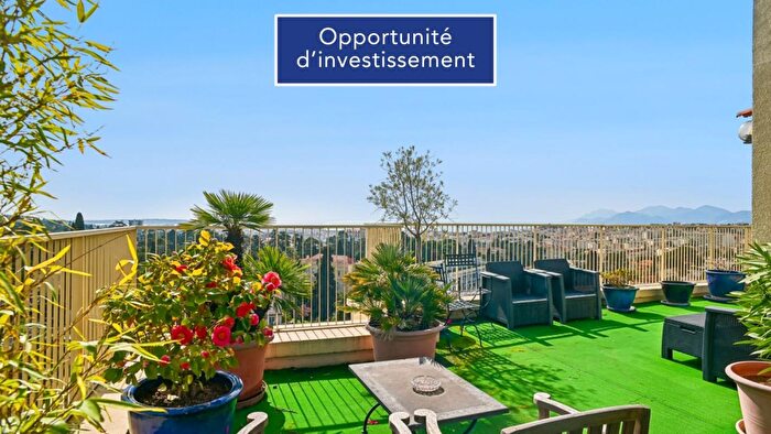 Cannes, Prado, République : Appartement 3 pièces à vendre