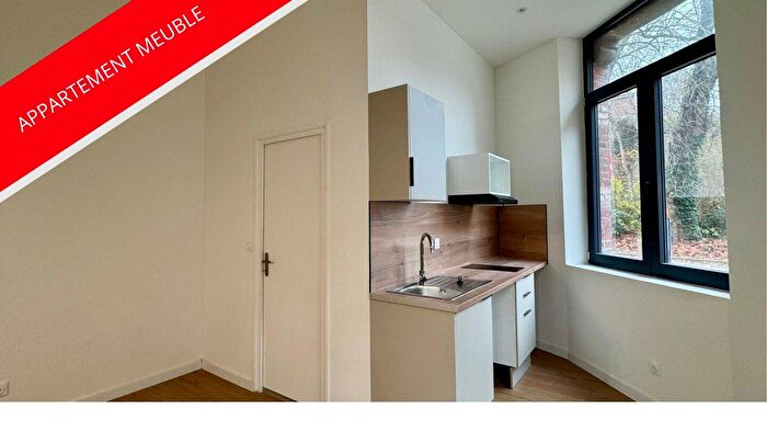 Appartement à louer - Centre-Neuf Bourg-Quesnoy-Delsaux-Musée-Cannoniers-Gare, Valenciennes - 2 pièces - 1 chambre