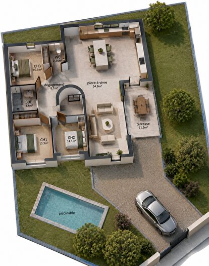 Maisons à vendre et appartements à louer - 2
