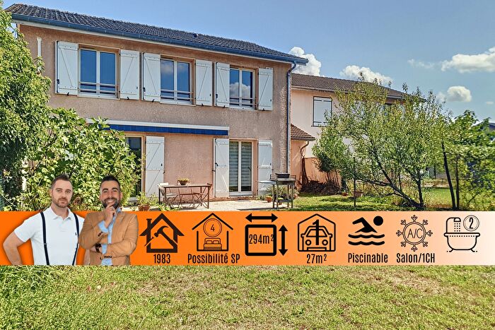 Maison à vendre - Charvieu-Chavagneux - 5 pièces - 4 chambres