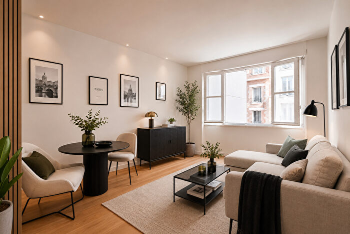 Paris 19ème, Jourdain, Pyrénées : Appartement 1 pièce à vendre