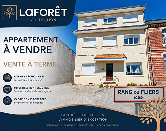 Appartement à vendre - Rang-du-Fliers - 2 pièces - 1 chambre