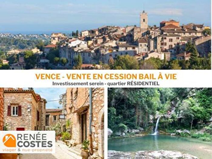Appartement à vendre - Vence, La Sine, La Plus Basse Sine - 3 pièces - 2 chambres