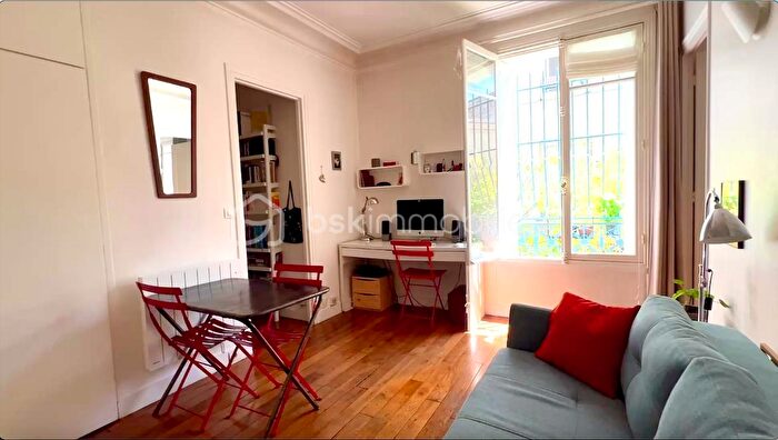 Appartement 2 pièces à Paris 18ème, Grandes Carrières, Clichy, à vendre