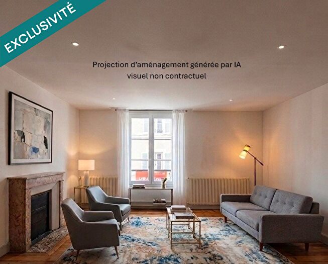 Appartement à vendre - Voiron, Centre-ville, Gare - 2 pièces - 1 chambre