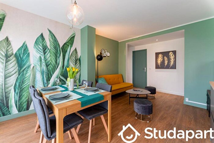 Appartement à louer - Chaufferie, Mont-Saint-Aignan - 1 pièce - 4 chambres