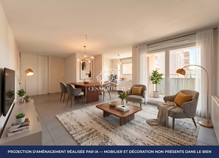 Appartement 3 pièces à vendre - Villeurbanne, Grand Clément