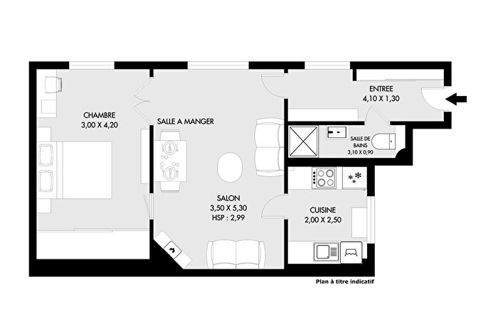 Appartement 2 pièces à Paris 15ème, Saint-Lambert, Convention, à vendre