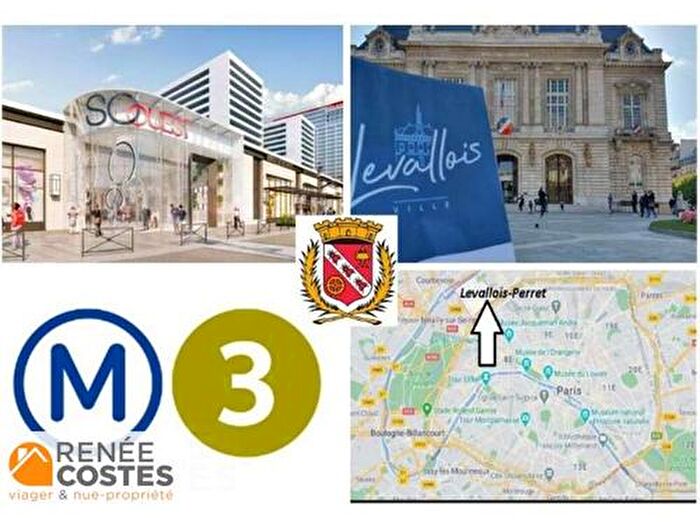 Appartement à vendre - Levallois-Perret - 3 pièces - 2 chambres