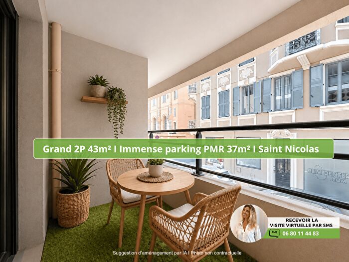 Appartement 2 pièces à vendre à Cannes, Prado, République
