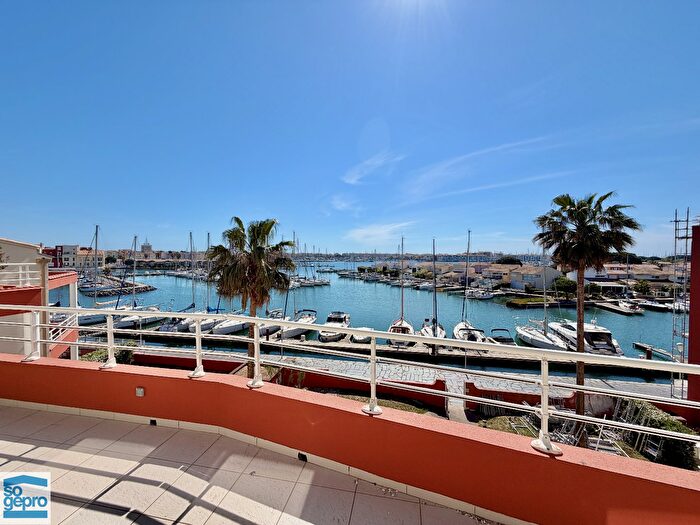 Appartement à vendre - Agde, Le Cap dAgde - 3 pièces - 2 chambres