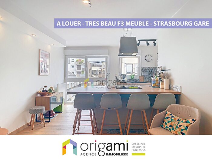 Appartement à louer - Strasbourg - 3 pièces - 2 chambres