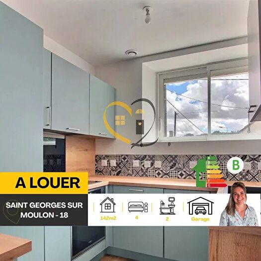 Maison 7 pièces à Saint-Georges-sur-Moulon, à louer