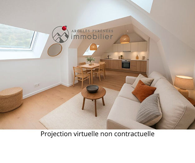 Appartement à vendre - Luz-Saint-Sauveur - 2 pièces - 1 chambre