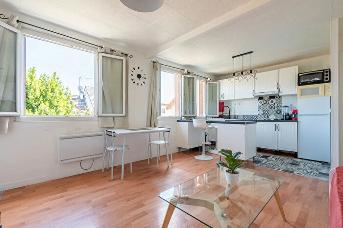 Appartement à vendre - Drancy, LEconomie - 2 pièces - 1 chambre