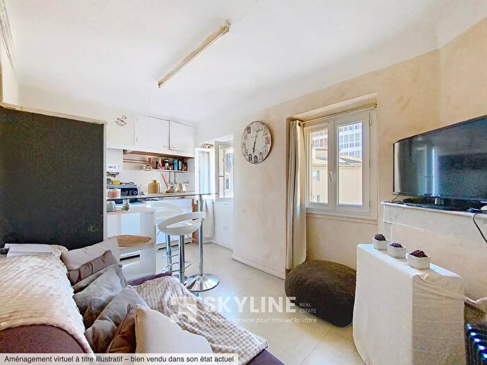 Appartement à vendre - Marseille e , La Conception - 2 pièces - 1 chambre