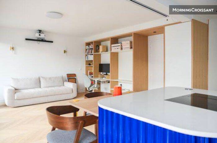 Appartement 2 pièces à Belleville, Paris 20ème arrondissement, à louer