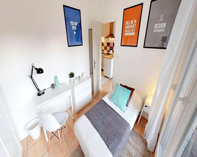 Appartement à louer - Wazemmes, Lille - 4 pièces - 4 chambres