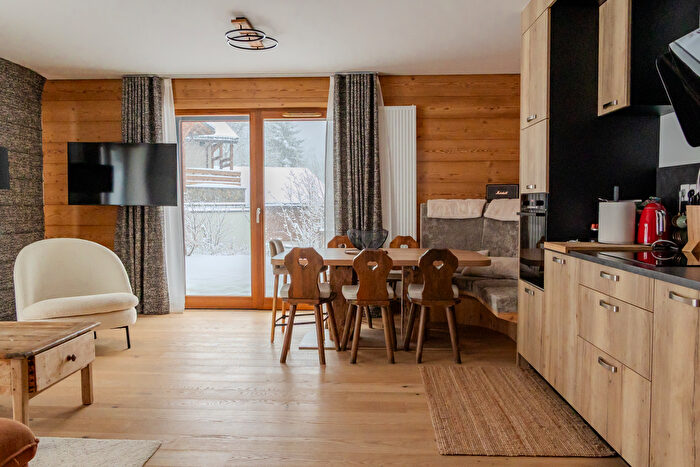 Appartement à vendre - Megève, Megève, La Mottaz, Villaret - 3 pièces - 2 chambres