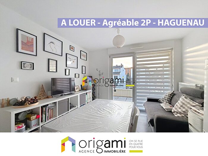 Appartement à louer - Haguenau - 2 pièces - 1 chambre