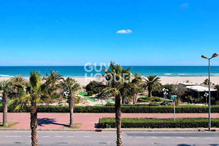 Appartement à vendre - Canet-en-Roussillon, Plage Sud - 2 pièces - 1 chambre