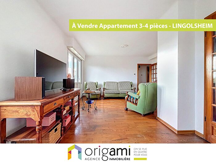 Appartement à vendre - Lingolsheim, Bruche, Molkenbronn, Lac - 3 pièces - 2 chambres