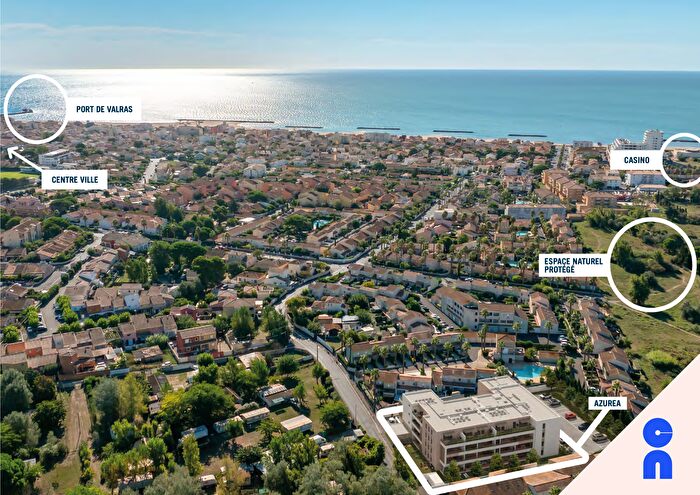 Appartement à vendre - Valras-Plage, La Jasse, Récanettes - 2 pièces - 1 chambre