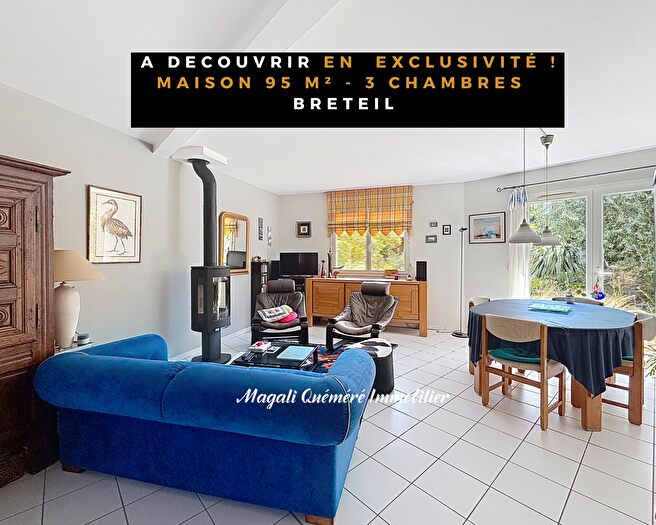 Breteil - Maison 4 pièces à vendre