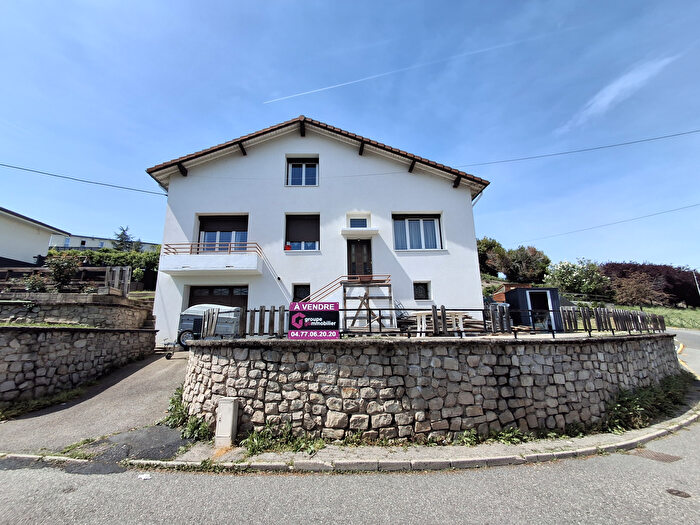 Maison à vendre - Unieux - 6 pièces - 4 chambres
