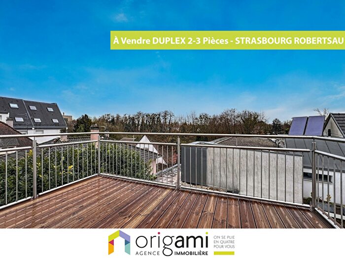 Appartement à vendre - Strasbourg, Robertsau - 2 pièces - 1 chambre