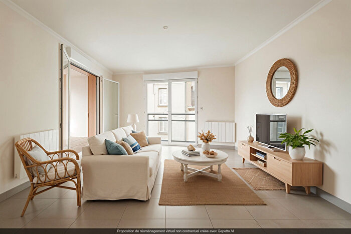 Appartement à vendre - Nantes, Hauts-Pavés, Saint-Pasquier, Saint-Félix, Université - 3 pièces - 2 chambres