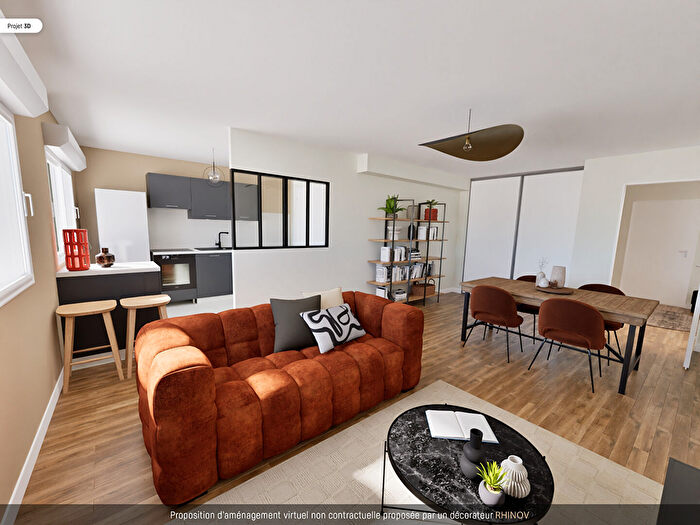 Appartement à vendre - Quartiers Centre, Thabor, Oberthür - 3 pièces - 2 chambres