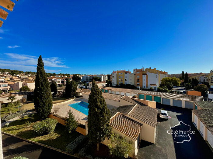 Appartement à vendre - Agde, Le Cap dAgde - 3 pièces - 2 chambres