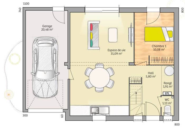Maisons à vendre et appartements à louer - 2