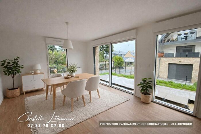 Appartement à vendre - Dinard, Le Prieuré, Le Val Porée - 3 pièces - 2 chambres