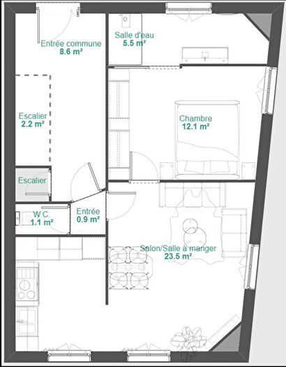 Maisons à vendre et appartements à louer - 3