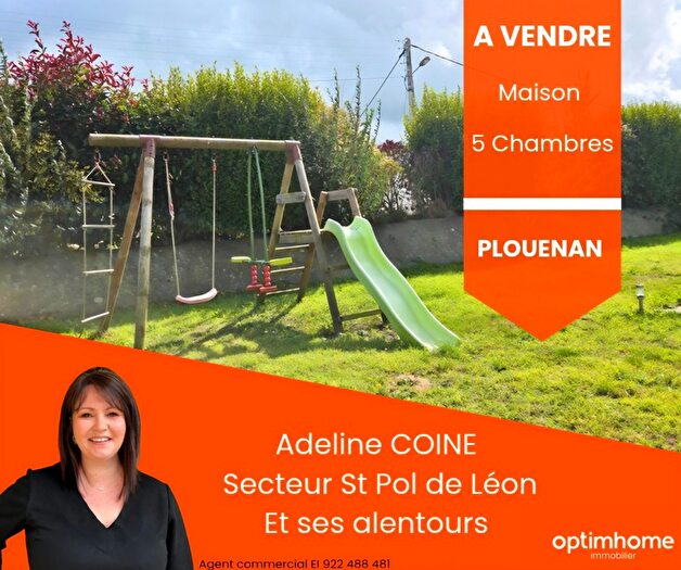 Maison à vendre - Plouénan - 7 pièces - 5 chambres