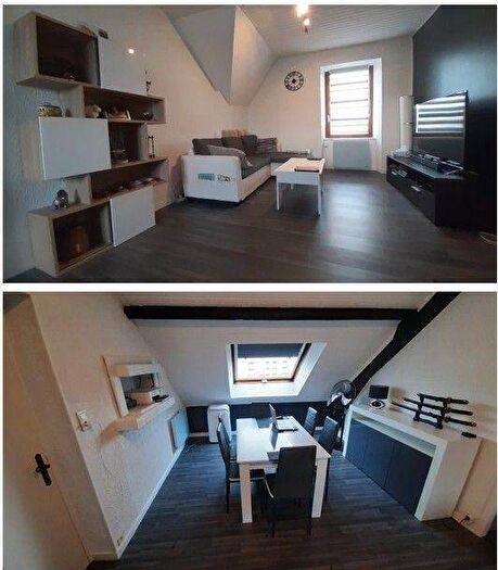 Appartement à louer - Audincourt - 3 pièces - 2 chambres