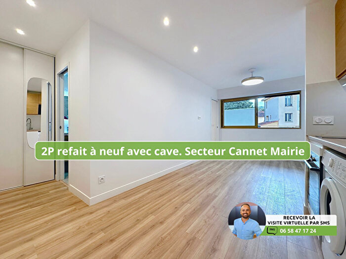 Appartement à vendre - Le Cannet, Centre-ville - 2 pièces - 1 chambre