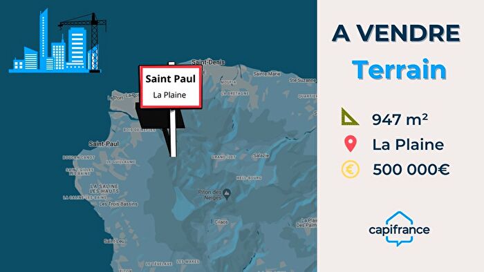 Maison à vendre - Saint-Paul - 5 pièces - 3 chambres