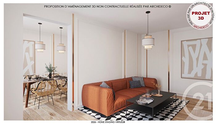 Appartement à vendre - Herblay, Val dHerblay - 4 pièces - 2 chambres