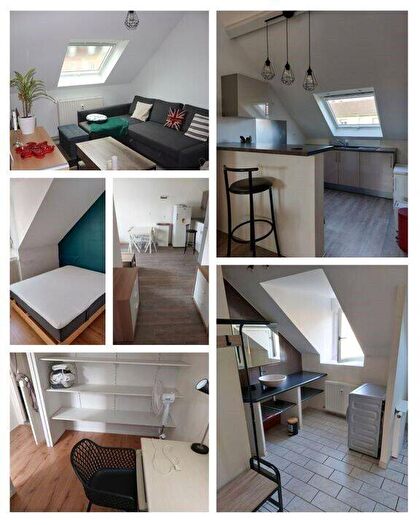 Appartement à louer - Mont-Barres, Belfort - 2 pièces - 1 chambre