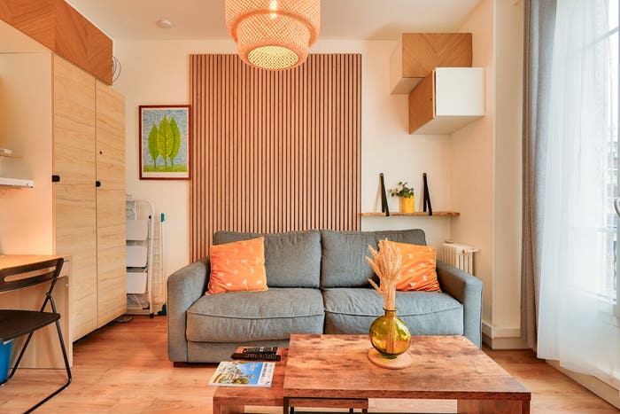 Appartement 1 pièce à vendre - Clichy, République, Victor Hugo