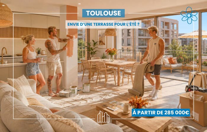 Maison 3 pièces à Toulouse, La Cépière, Arènes, à vendre