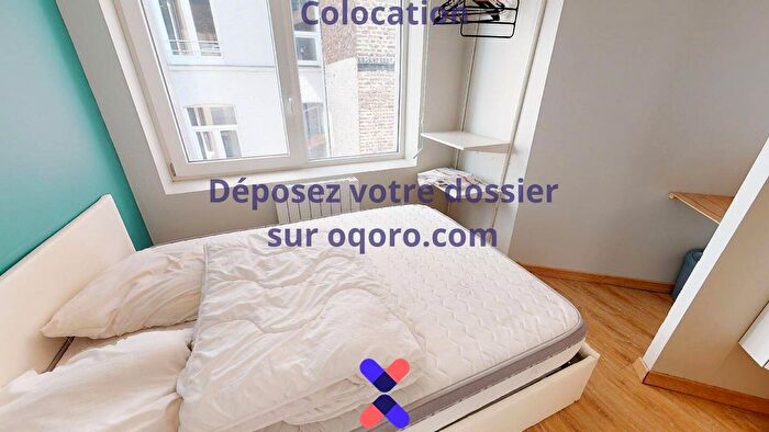 Appartement à louer - Centre, Lille - 6 pièces - 5 chambres